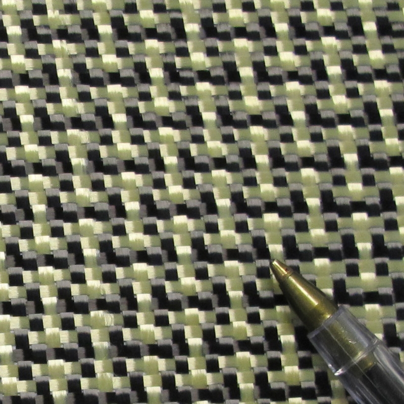 CFS Fibreglass - Mixed Carbon-Kevlar Fabric 100cm wide 188g/m2 - GRP ...