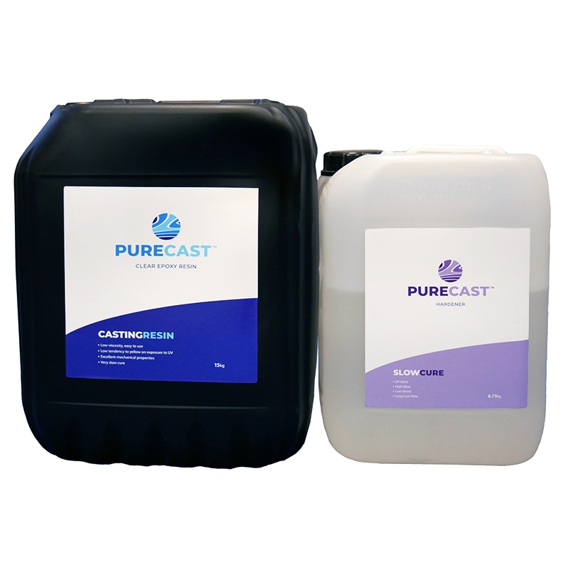CFS Fibreglass - Slow PureCast Clear Epoxy Resin Kit 21.75kg - GRP Supplies