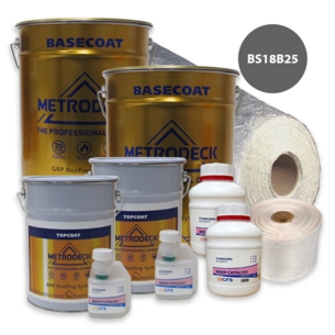 2 Layer Metrodeck Roof Packs - BS18B25 Dark Ad Grey | CFS Fibreglass