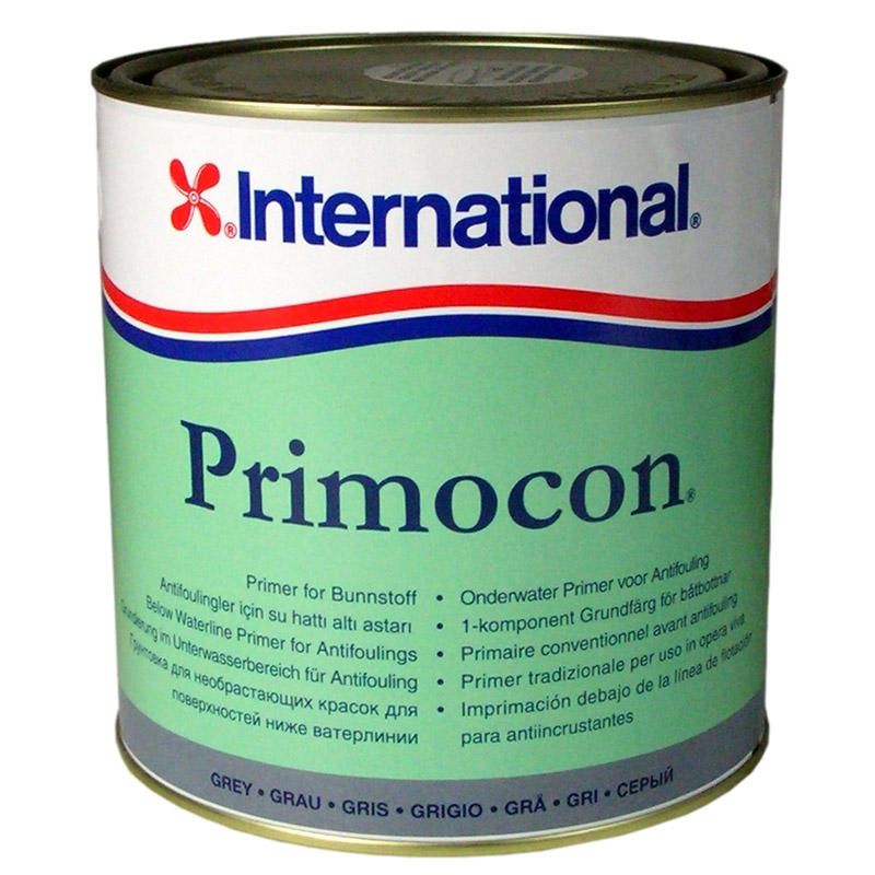 CFS Fibreglass - International Primocon Grey Primer 2.5 ltr - GRP Supplies